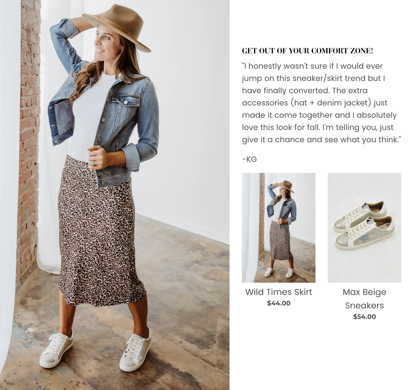 The FAVES list Shop Jamie & Kiley's Favorite New Looks